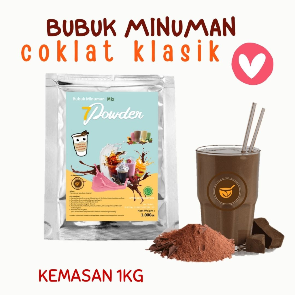 Jual BUBUK MINUMAN COKLAT KLASIK 1KG - SERBUK MINUMAN RASA CHOCO ...