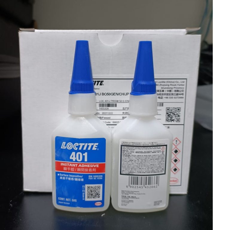 Jual Lem LOCTITE 401 INSTANT ADHESIVES Lem Material Serbaguna 50 gram ...