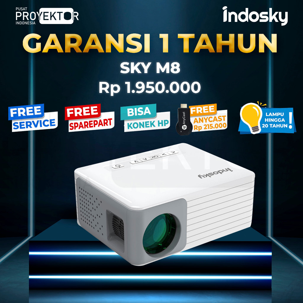 Jual Pusat Proyektor Indonesia - Proyektor Indosky M8 | Shopee Indonesia Jual Pusat Proyektor Indonesia - Proyektor Indosky M8 | Shopee Indonesia