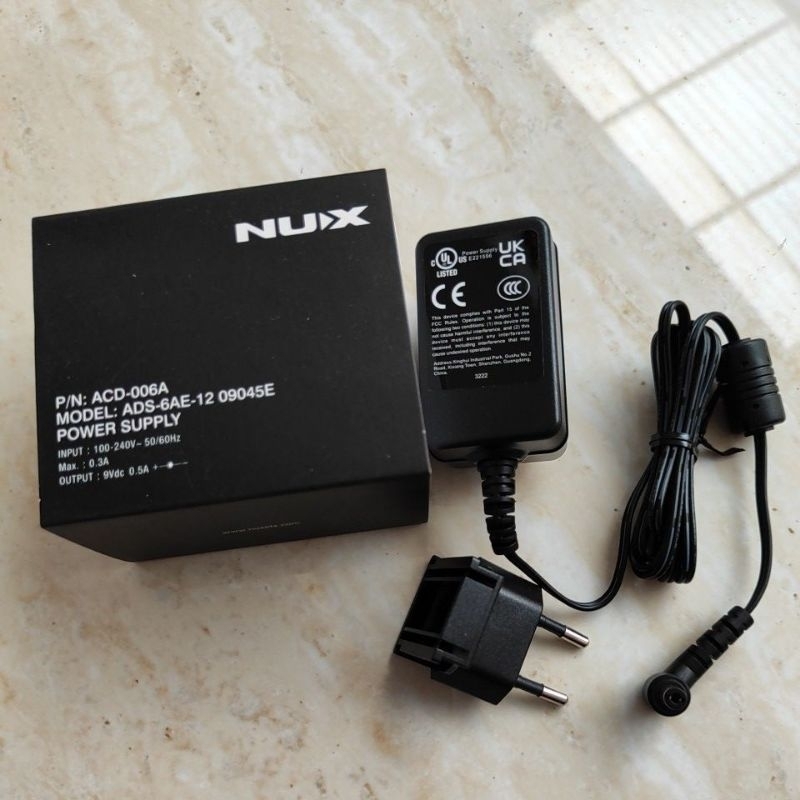 Jual ADAPTOR EFEK NUX ACE-006A/POWER SUPPLY adapter EFFECT | Shopee ...