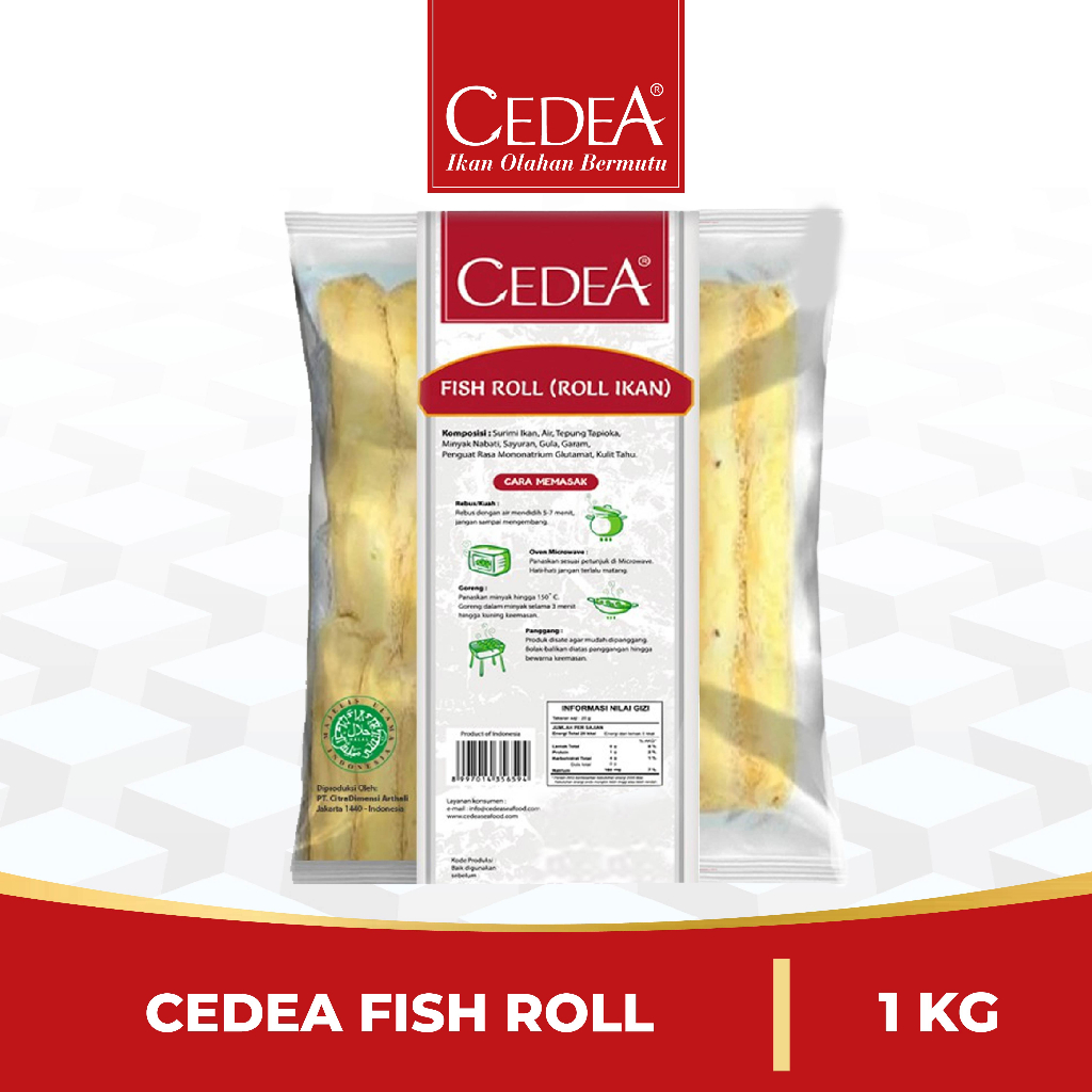 Jual CEDEA Fish Roll [1 kg] | Shopee Indonesia