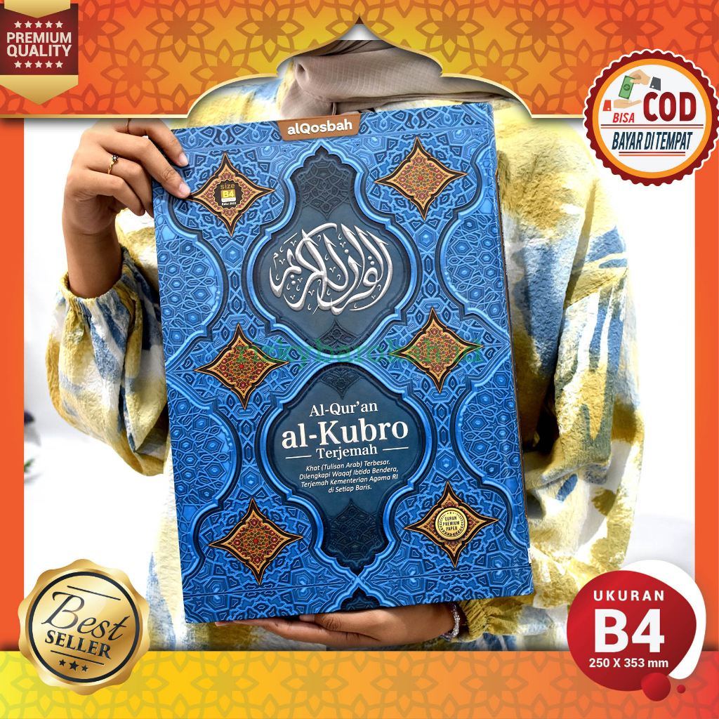 Jual Al Quran Mushaf Al-Kubro Jumbo Terjemah Alquran Lansia Ukuran ...