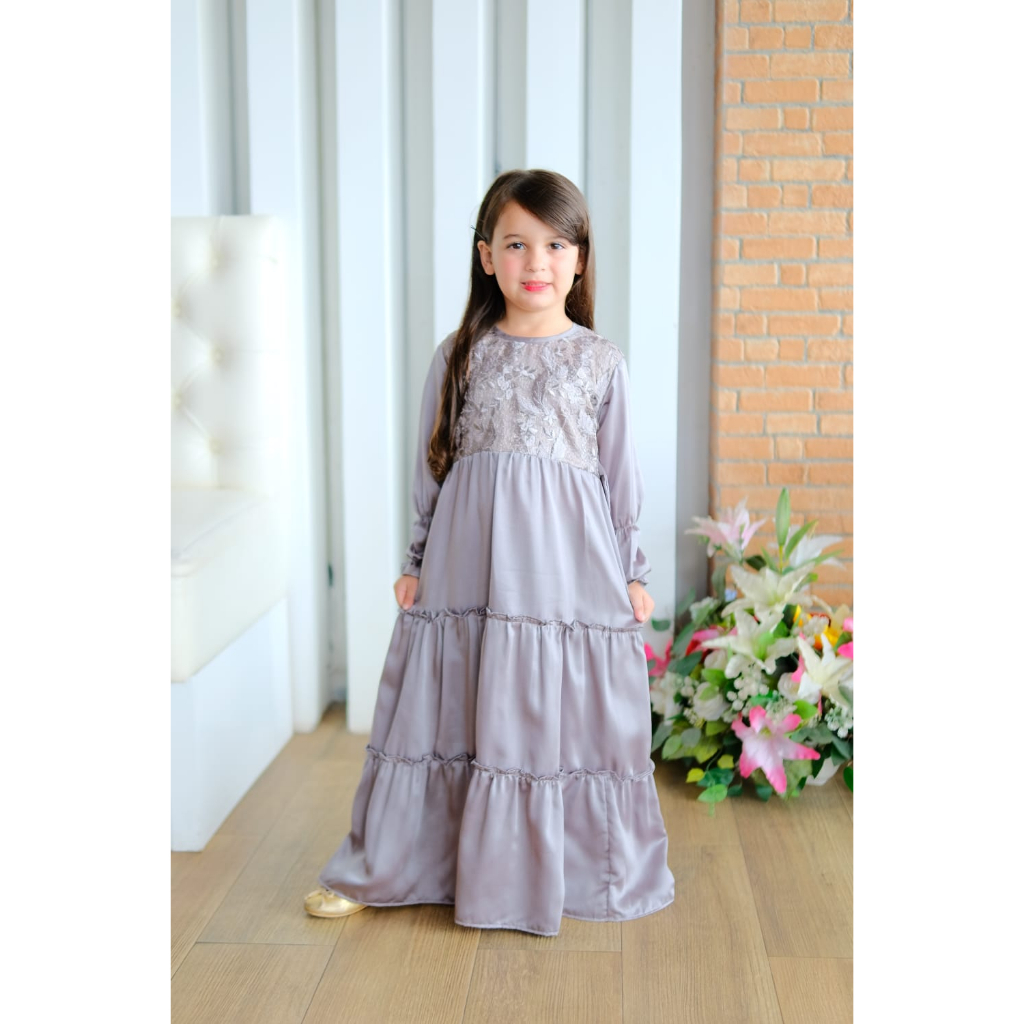 Jual Gamis Anak Premium Elona Gown By Baby Malika | Shopee Indonesia