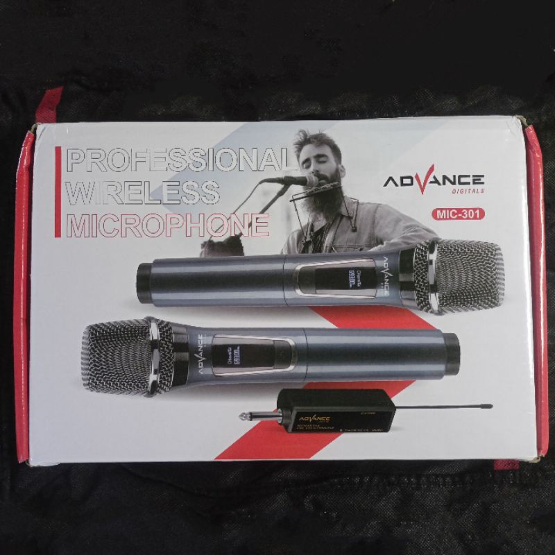 Jual Advance Digitals MIC-301 Double Digital Mic Wireless Microphone ...