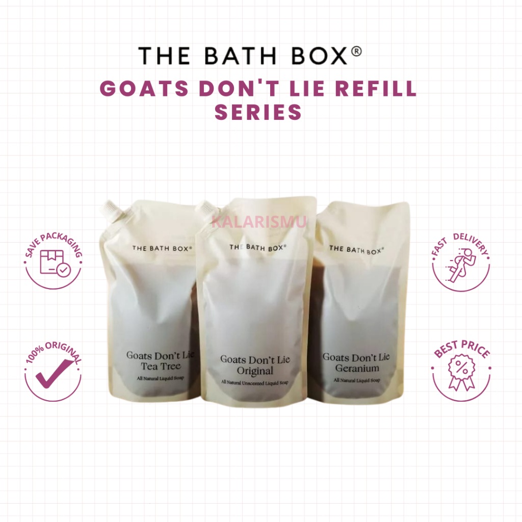 Jual The Bath Box Goats Don't Lie Refill 500ml | Shopee Indonesia