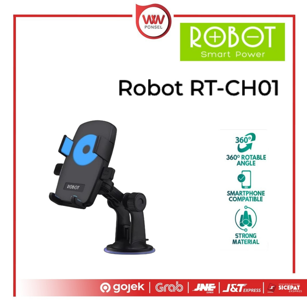 Jual Car Holder Robot RT-CH01 - Black | Shopee Indonesia