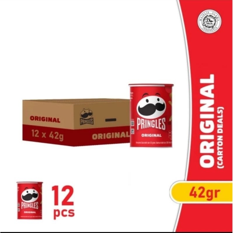 Jual Pringles Mini 42 gr 1 karton | Shopee Indonesia
