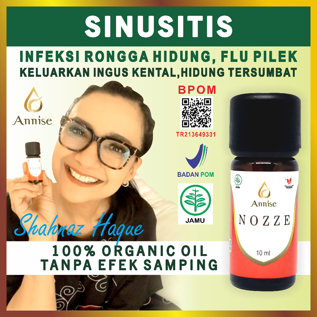 Jual Obat Polip Hidung NOZZE OIL Sinusitis Herbal Membantu Mengatasi ...