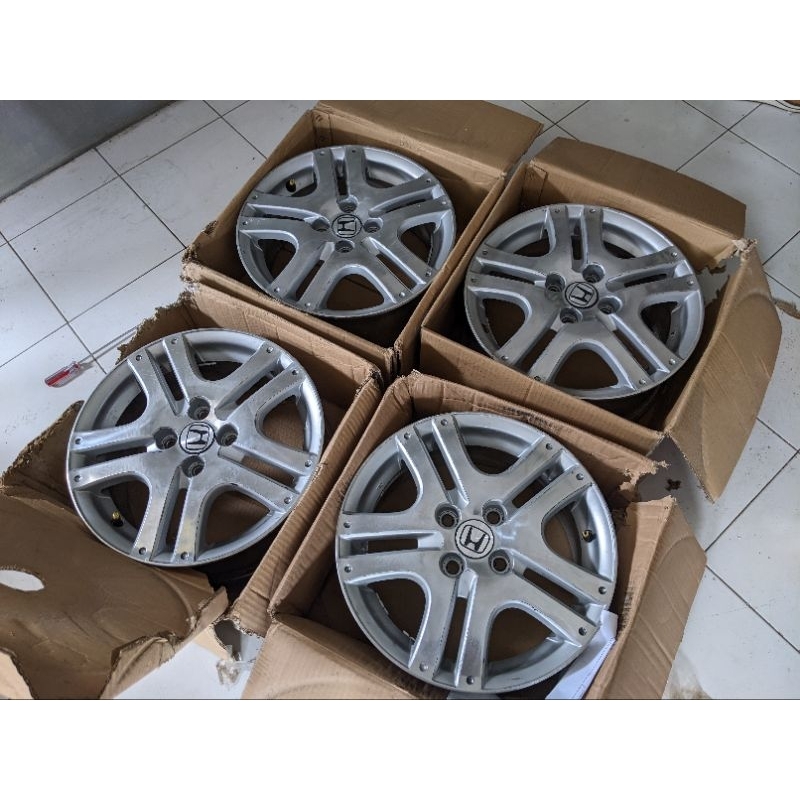 Jual velg Oem Jazz idsi vtec R15 gd3 | Shopee Indonesia