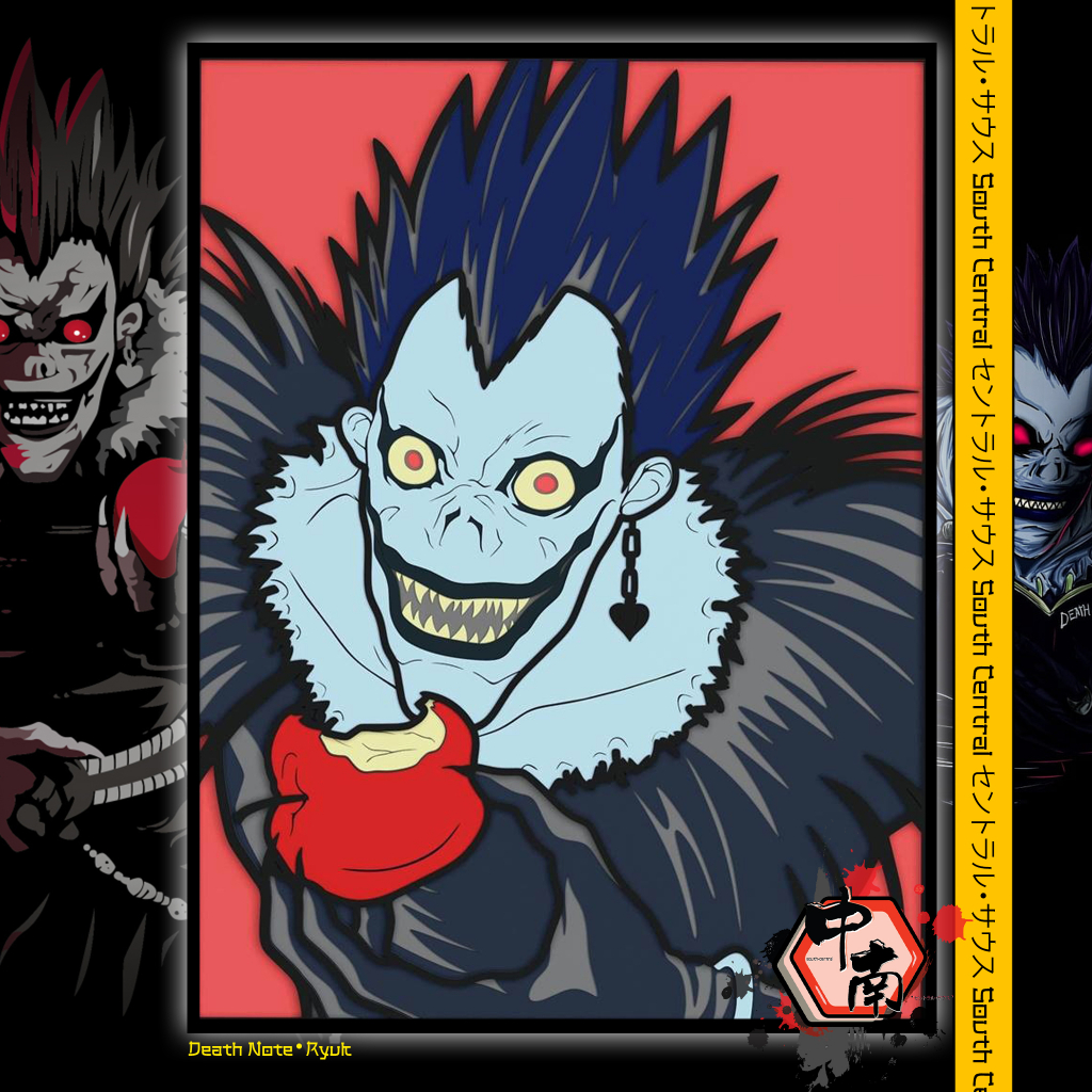 Jual Poster 3D Multilayer Death Note Ryuk | Shopee Indonesia