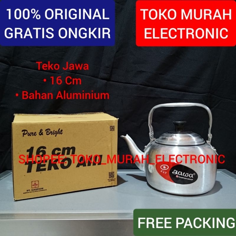 Jual TME - Teko Jawa Teko Air Ceret Air Jawa Maspion Bahan Aluminium ...