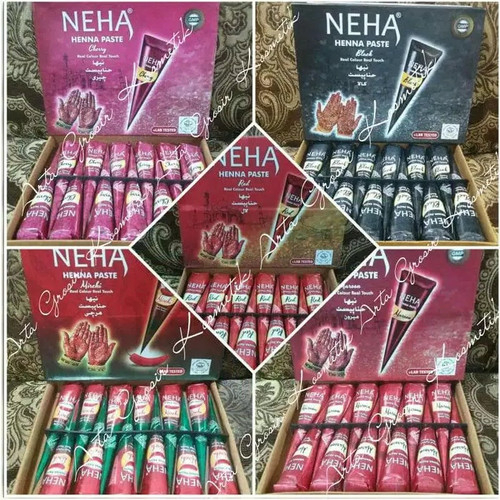 Jual Neha Hena Tattoo Series Henna Kuku Kulit Halal 100% Ori BPOM ...