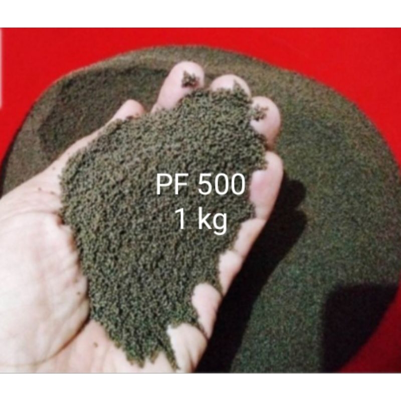 Jual pf500 1 kg pf 500 pelet cupang pelet guppy pelet molly pelet burayak lele | Shopee Indonesia