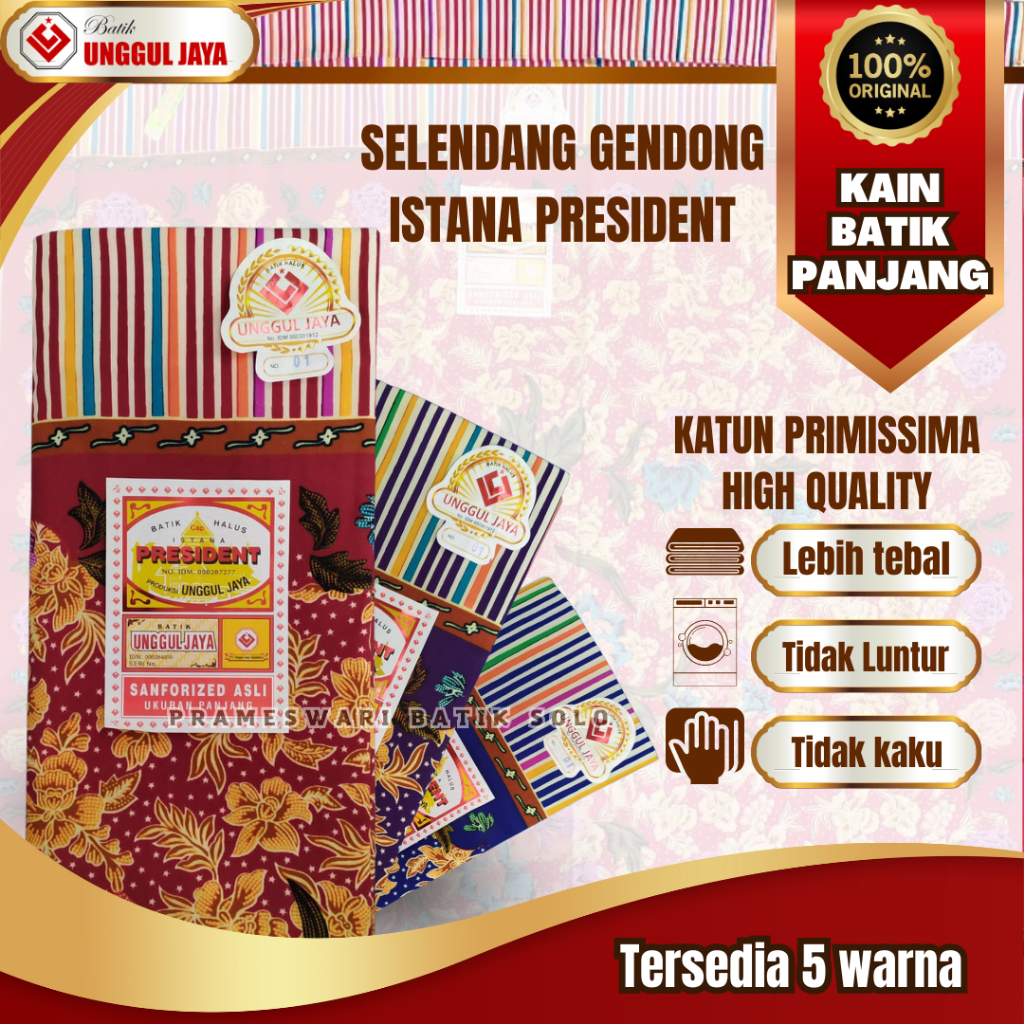 Jual Kain Selendang Gendongan Batik President Ibu Wanita Perempuan ...