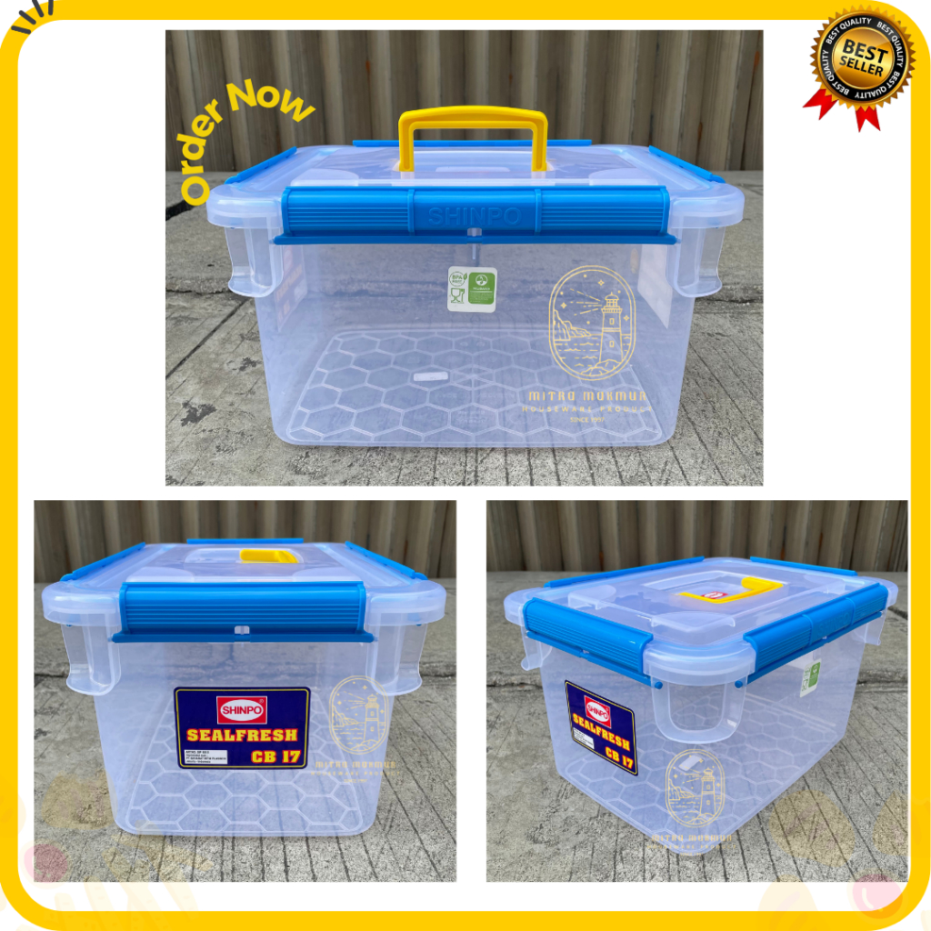 Jual CONTAINER BOX 17 - 24 L KEDAP UDARA KONTAINER BOX PLASTIK MURAH ...