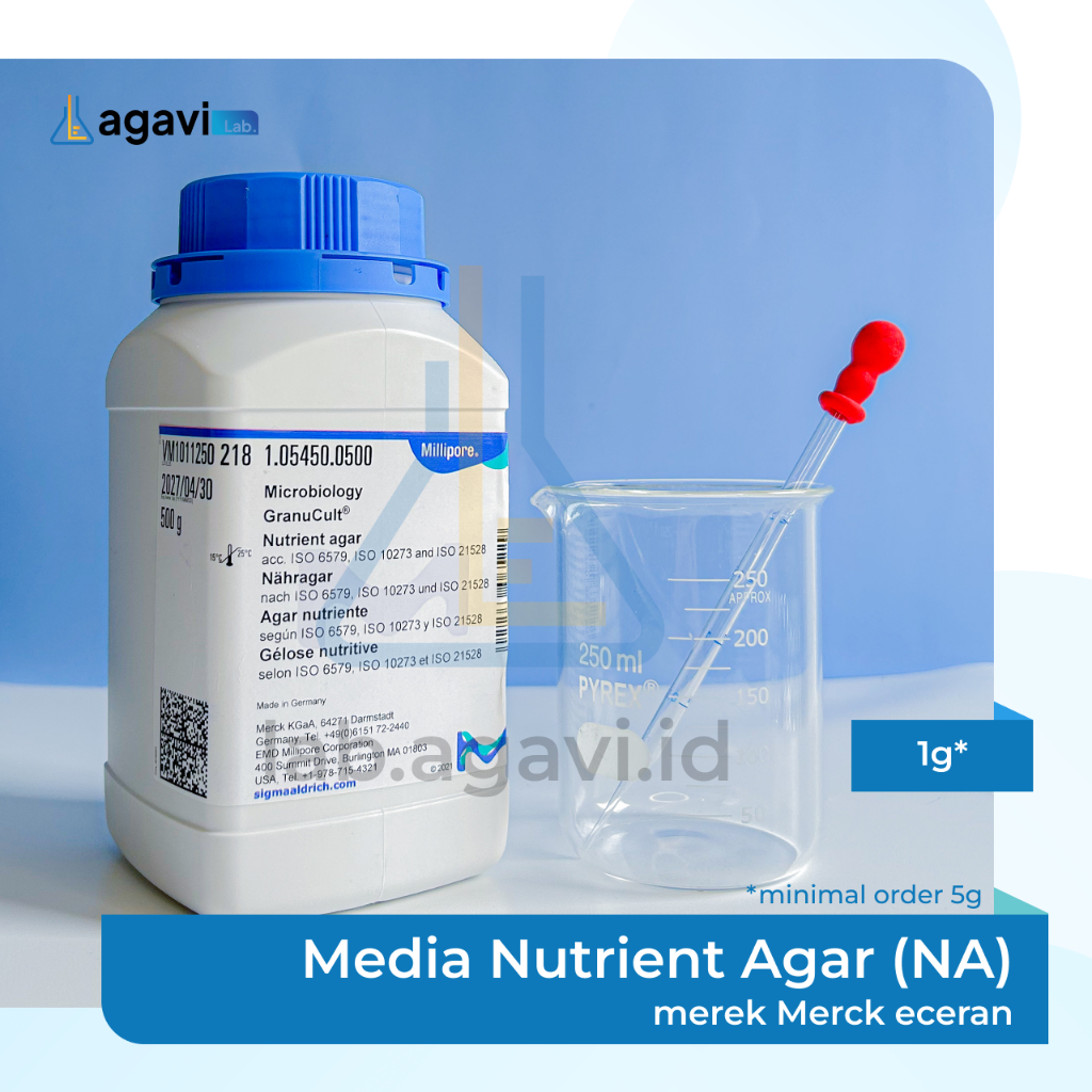 Jual Media Nutrient Agar (NA)/Media NA Merek Merck Eceran | Shopee ...