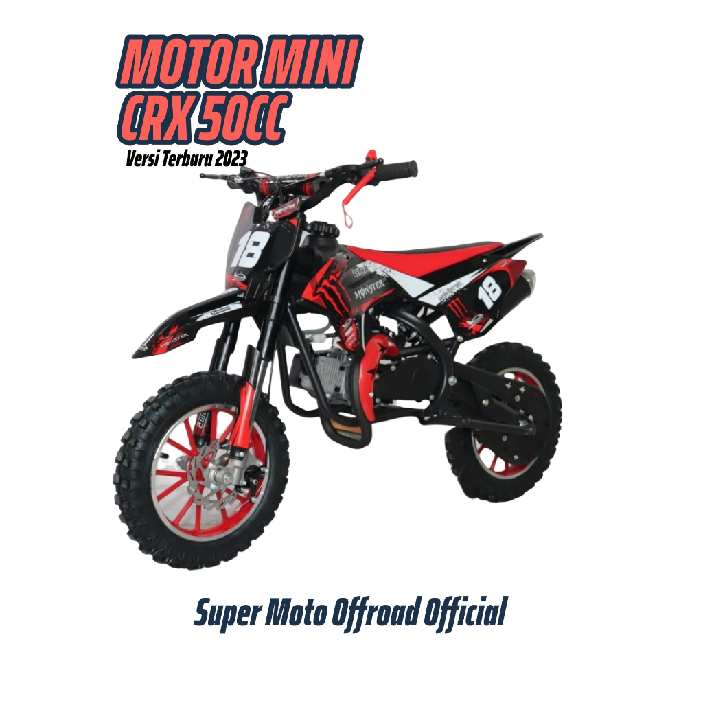 Jual Motor Mini Model CRX 50CC New 2023 | Mainan Motor Replika Anak ...