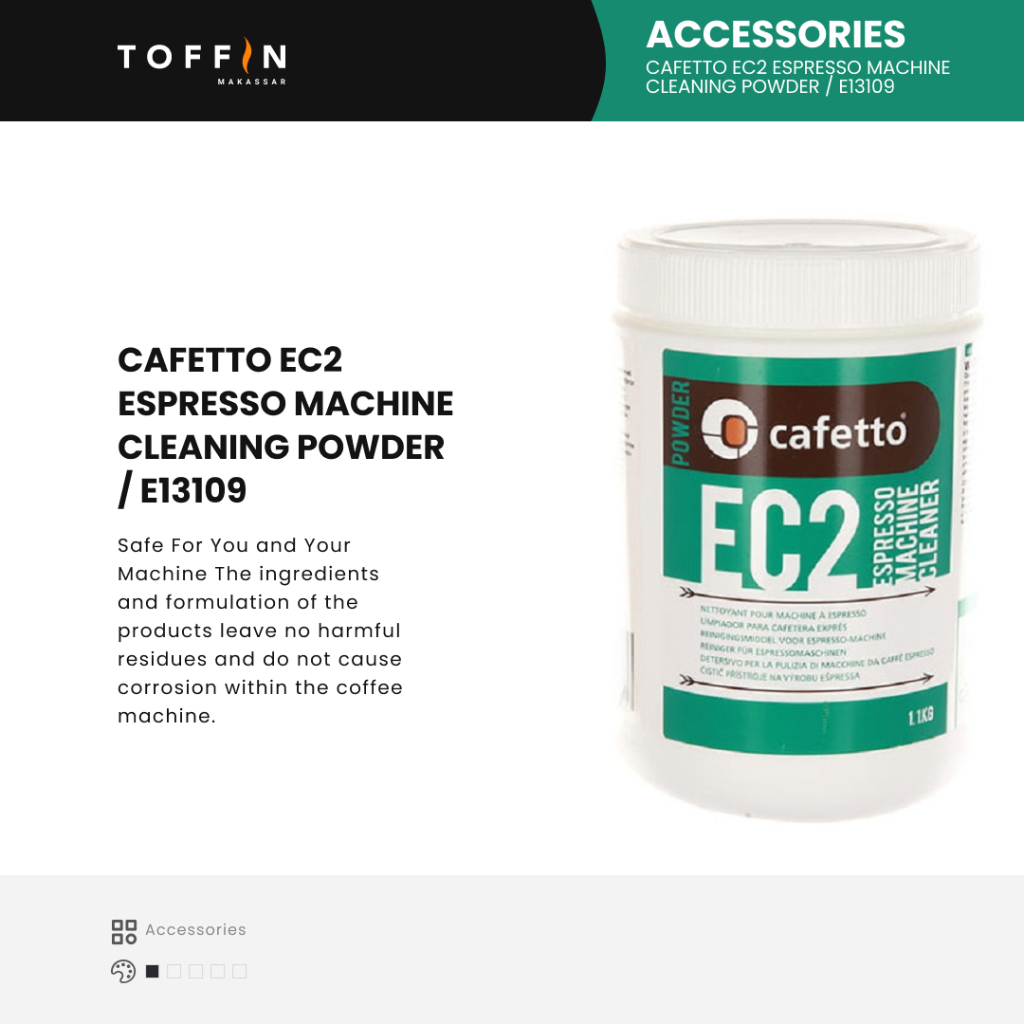 Jual Cafetto EC2 Espresso Machine Cleaning Powder / E13109 | Shopee ...