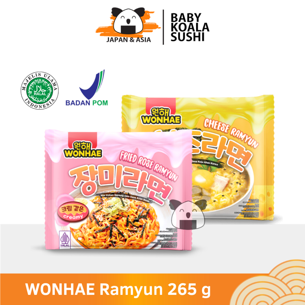 Jual WONHAE Korean Cheese Ramyun 120 g Halal | Mie Instan Ala Korea ...