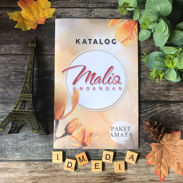 Jual Katalog Blanko Undangan Maliq Amaya (95-100) | Shopee Indonesia