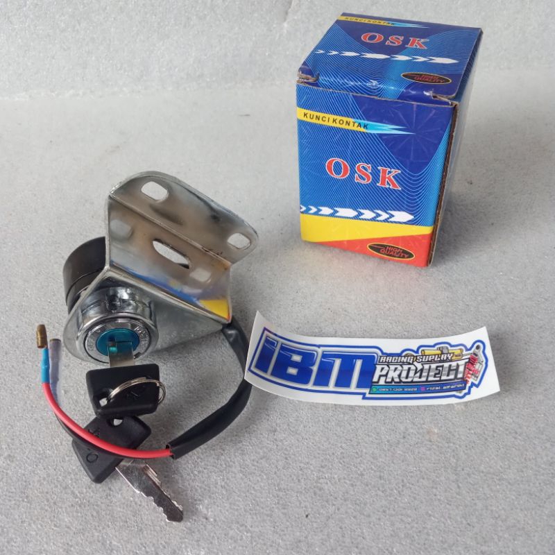 Jual KUNCI KONTAK CB CG KABEL 2 SET DUDUKAN PANGKON,KONTAK CB KABEL 2 SET PANGKON | Shopee Indonesia