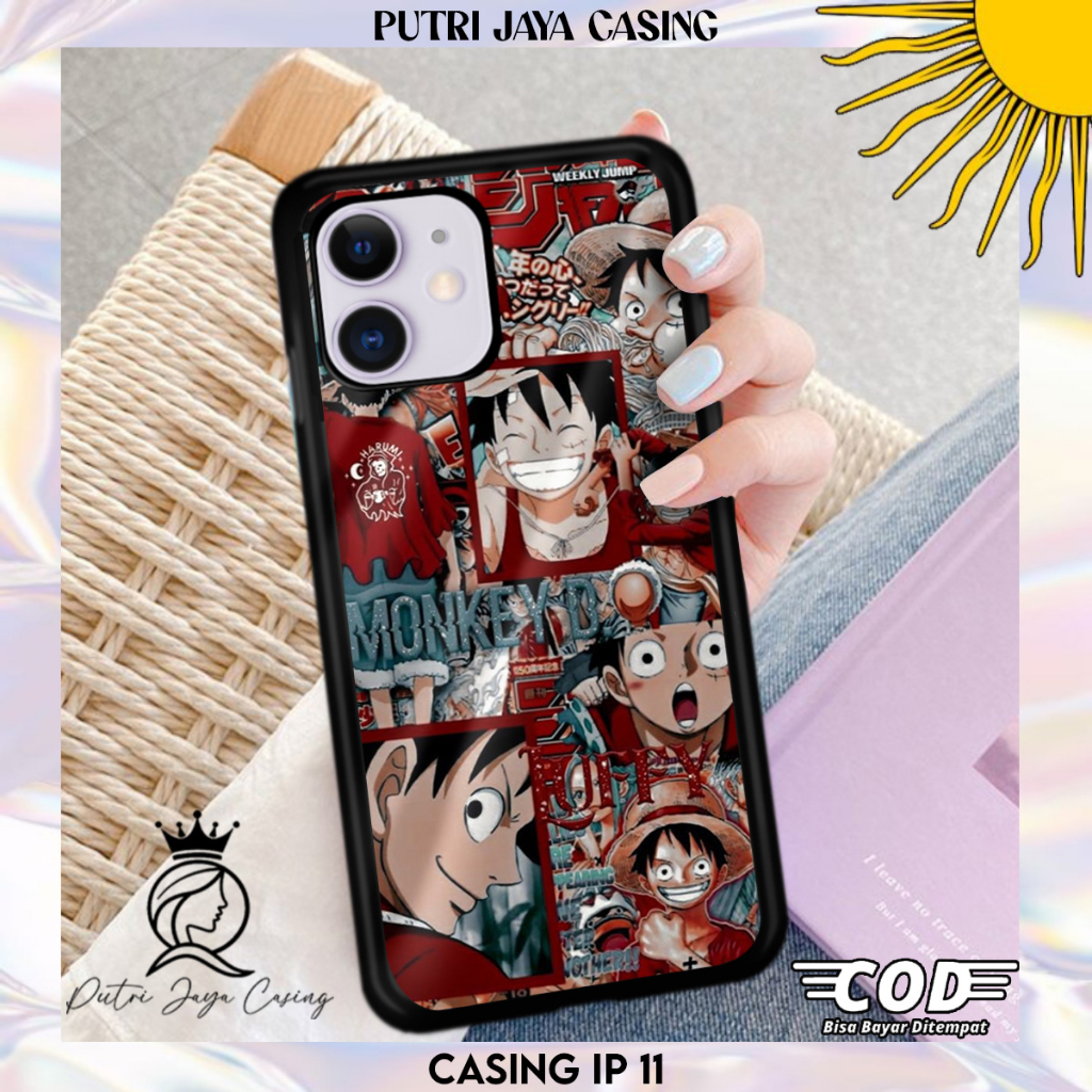 Jual Case Hp IP 11 Motif GMBRLUFFY02 Casing Hardcase Ip Softcase ...