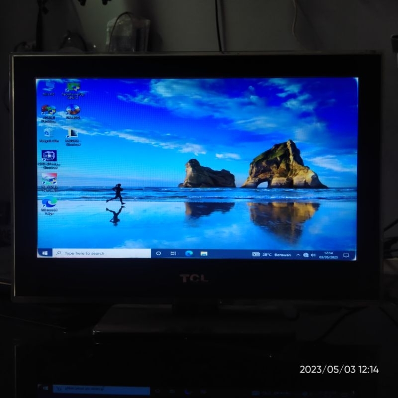 Jual Tv monitor lcd TCL 17 inchi | Shopee Indonesia