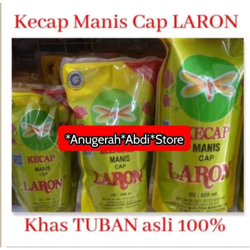 Jual KECAP manis cap LARON khas TUBAN ASLI (terlaris) | Shopee Indonesia
