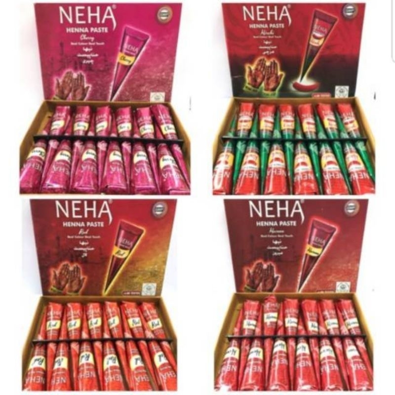 Jual Pacar Kuku Halal Neha Henna Paste / Henna halal | Shopee Indonesia