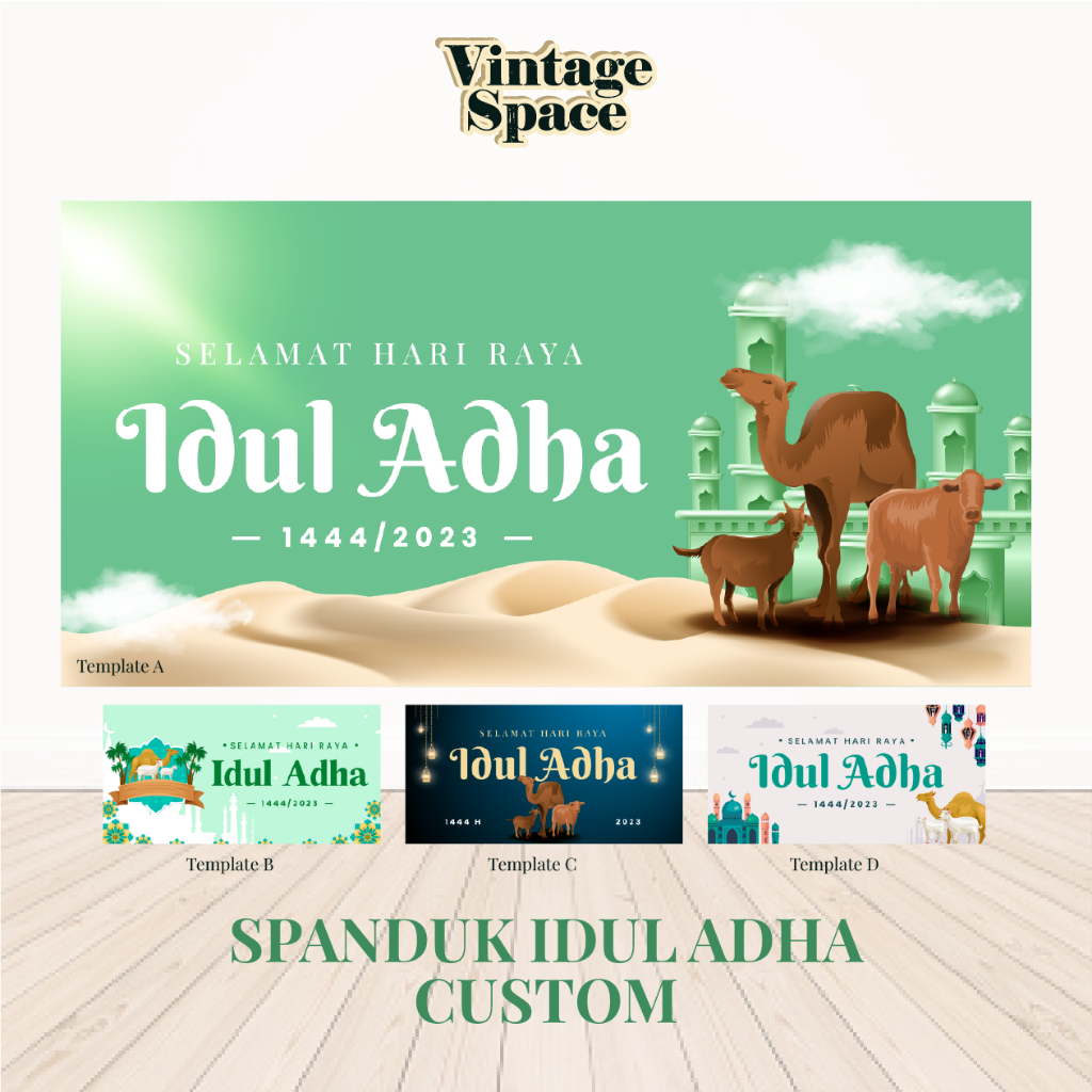 Jual Spanduk Idul Adha / Cetak spanduk Idul Adha / Spanduk custom ...