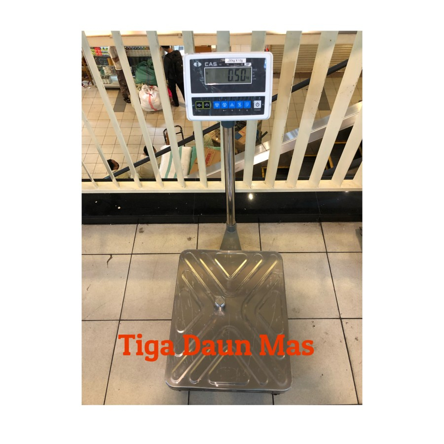 Jual Timbangan barang digital / timbangan lantai CAS Kapasitas 150 kg | Shopee Indonesia