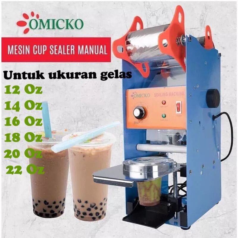 Jual Cup Sealer OMICKO, Mesin Press Untuk Semua Ukuran Cup | Shopee ...