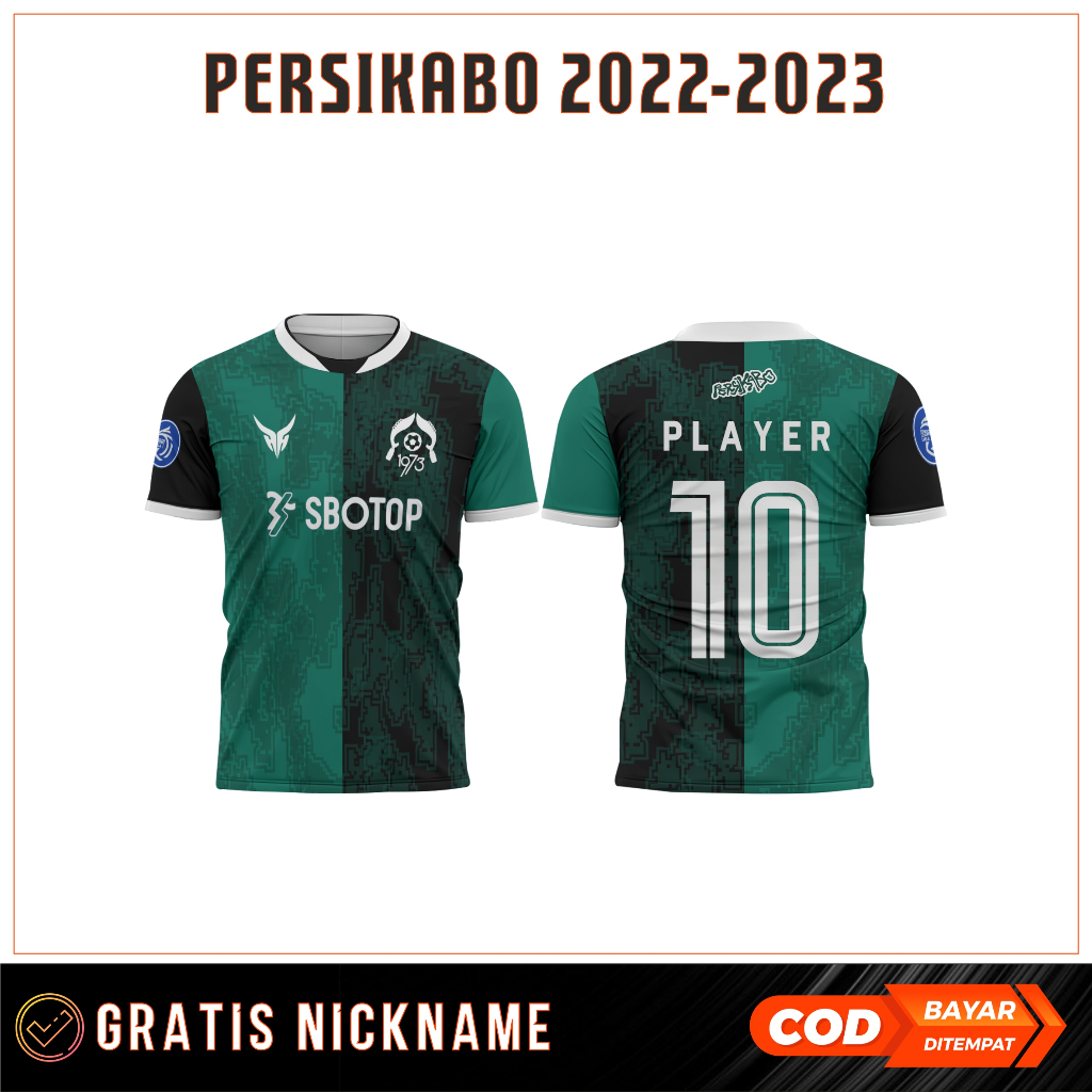 Jual Jersey Home Persikabo Premium Gratis Nickname & Nomor Punggung ...