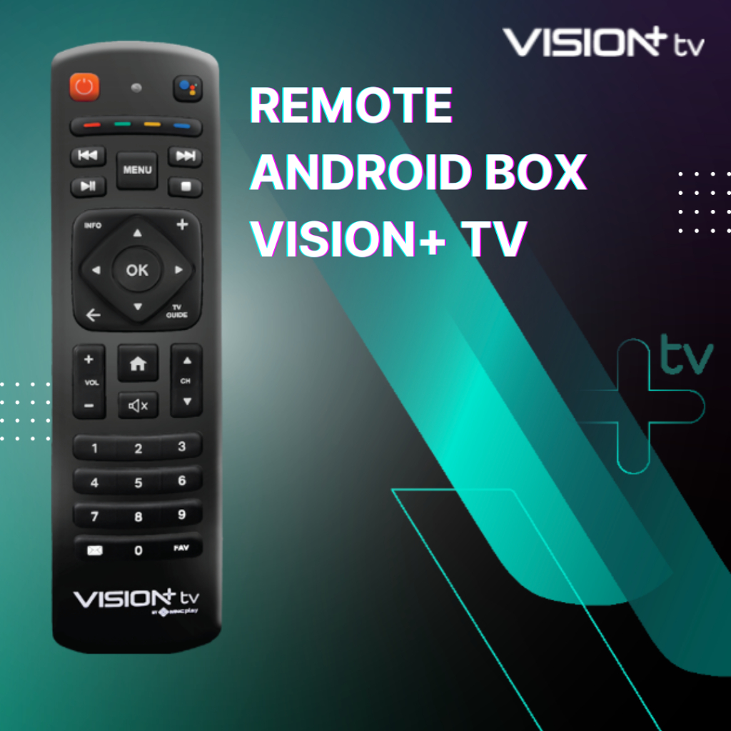 Jual Remote Android TV Box - Vision+ TV | Shopee Indonesia