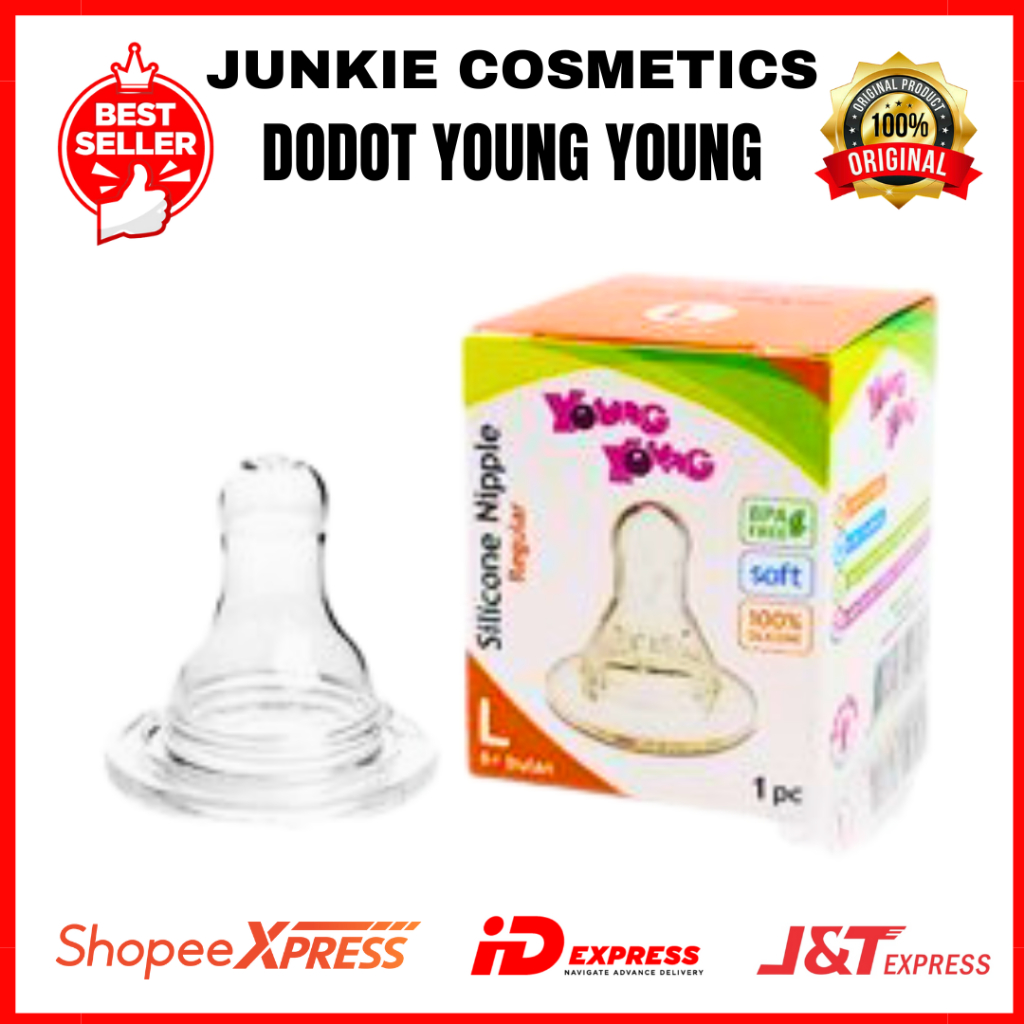 Jual Botol Susu Anak Young Young Botol Susu Dan Dodot Silicone Nipple ...