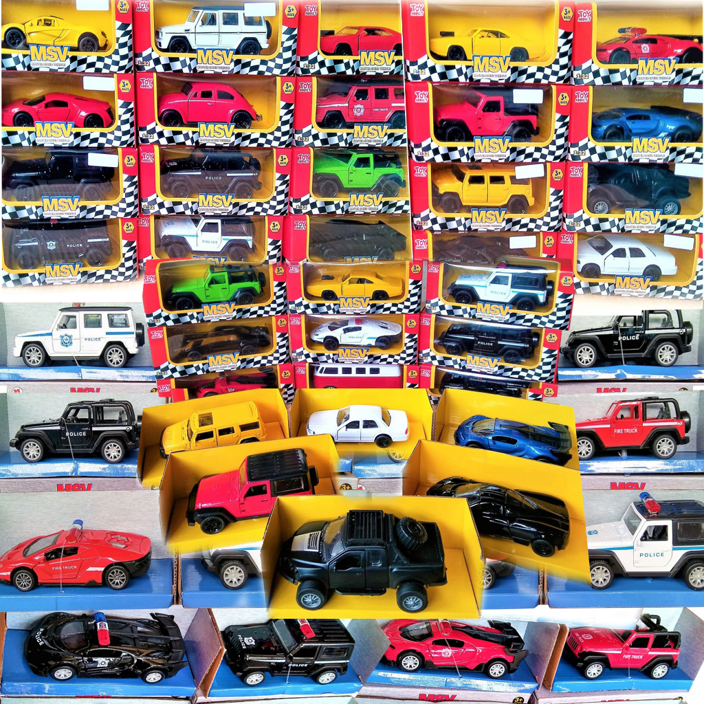 Jual DIECAST MOBIL MSV BESI RANDOM PINTU BUKA PULLBACK GO SKALA 32 ...