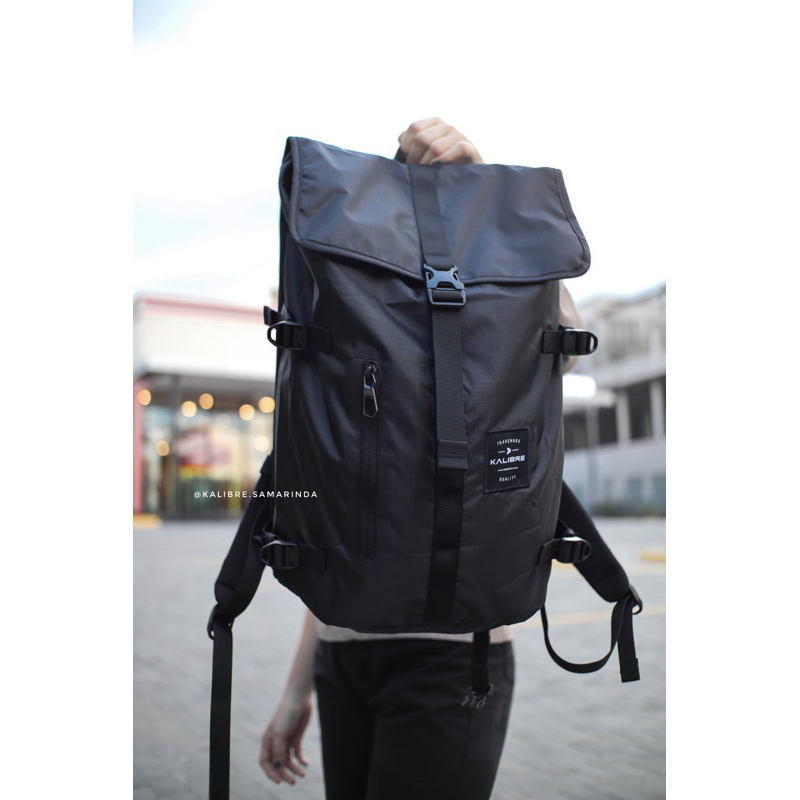 Jual Kalibre NEw Backpack Cofa 20L 911714000 Black | Shopee Indonesia