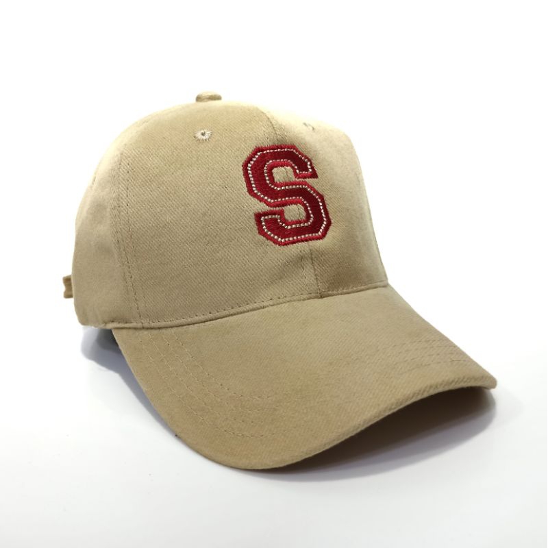 Jual Topi Baseball Cap Bordir Inisial Nama Custom Tulisan Initial Abjad ...