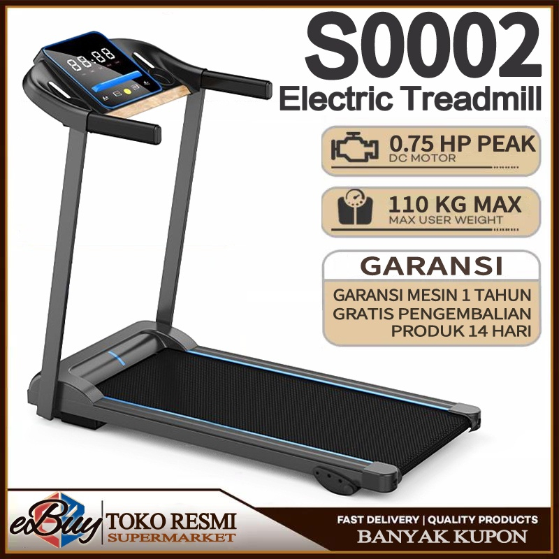 Jual e-Buy Treadmill Murah Treadmill Elektrik Rumah Lipat Treadmill ...