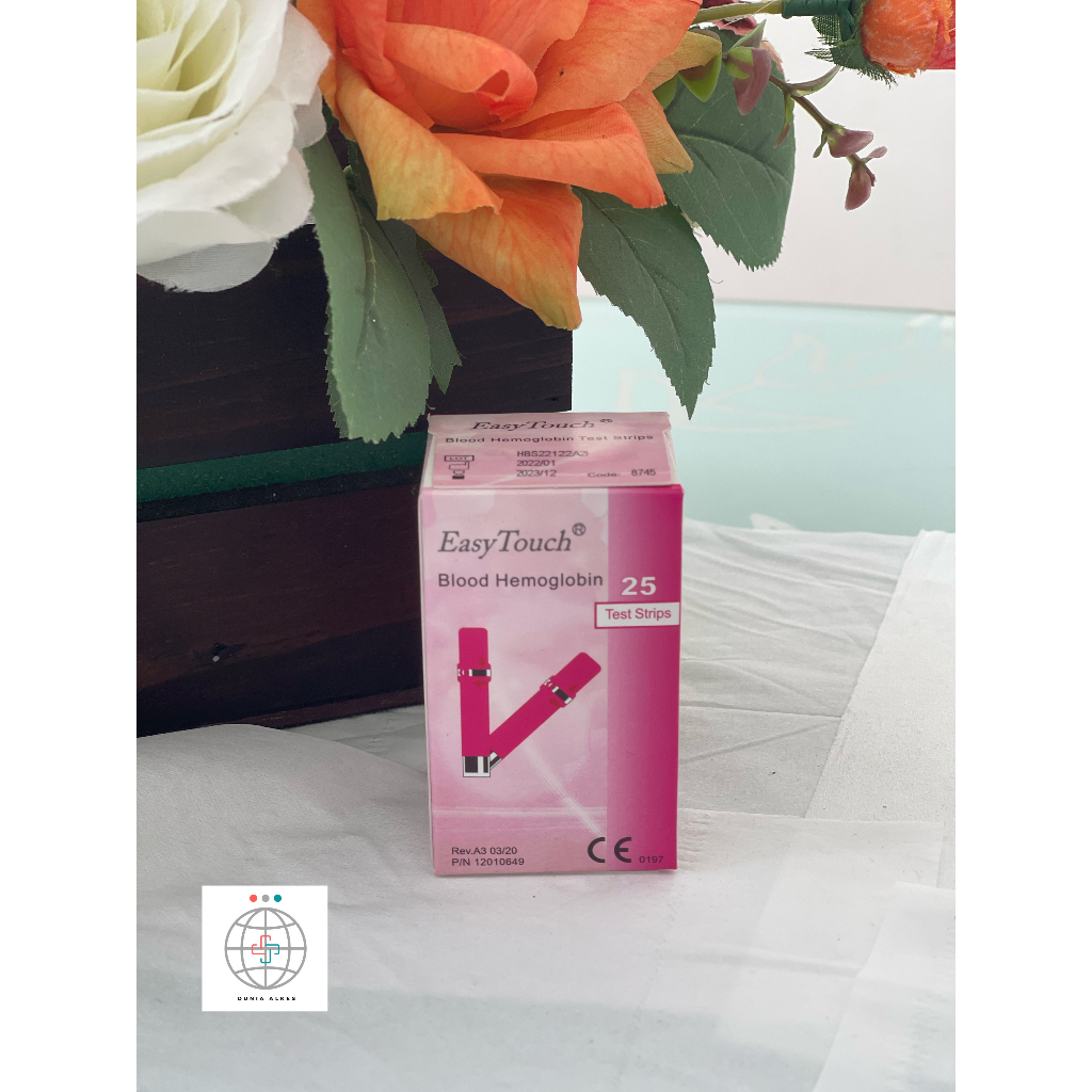 Jual Strip Easy Touch Blood Hemoglobin isi 25 - Strip HB Easy Touch ...