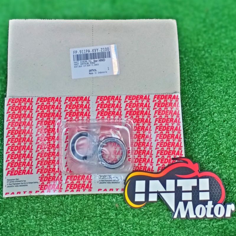 Jual Paket Bearing Laker Bambu Pully Merk Aspira kode KVY MIO Paket ...