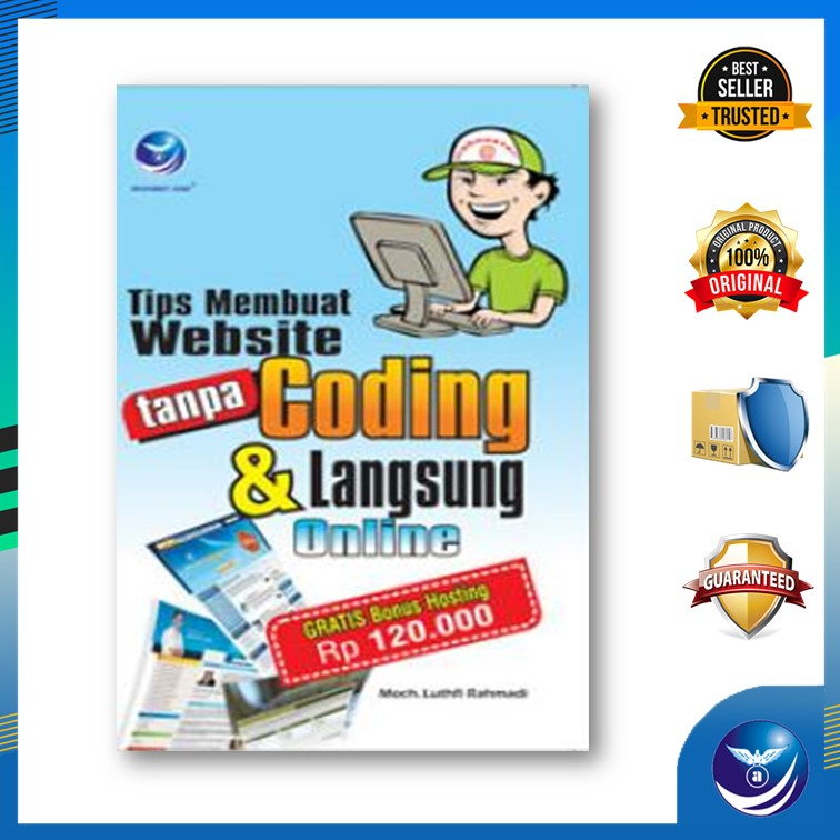 Jual Tips Membuat Website Tanpa Coding dan Langsung Online | Shopee ...