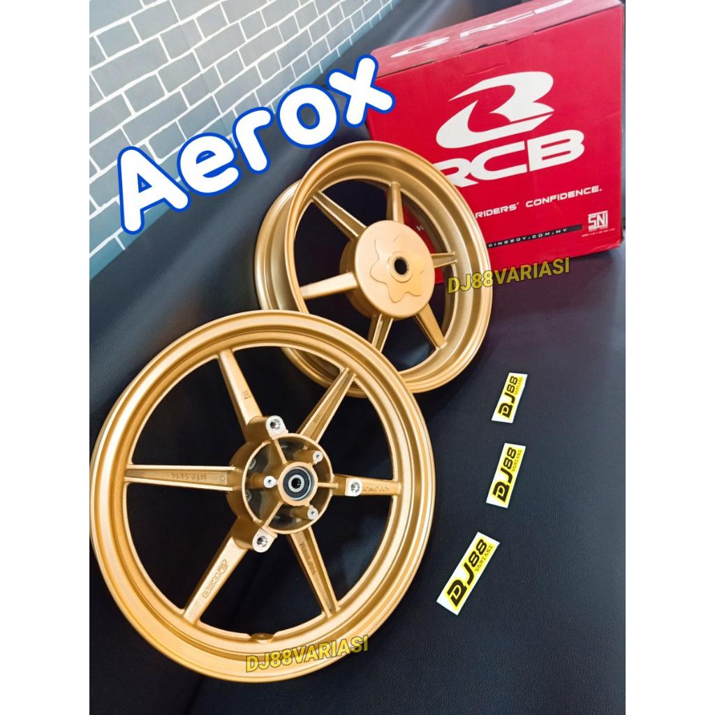Jual VELG RCB AEROX 155 SP811 PALANG 6 TROMOL NEW AEROX OLD | Shopee ...
