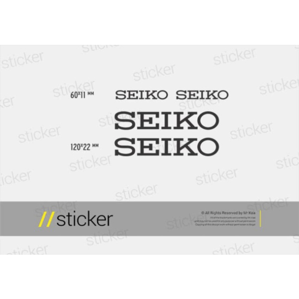 Jual BEST SELLER Seiko - Cutting Sticker Stiker Oracal LIMITED EDITION ...