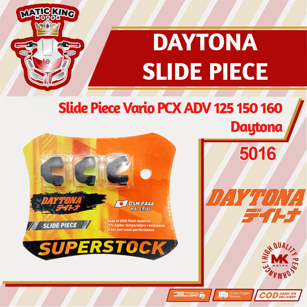 Jual Daytona Slide piece Honda Vario PCX ADV 125/150/160 Beat Scoopy ...