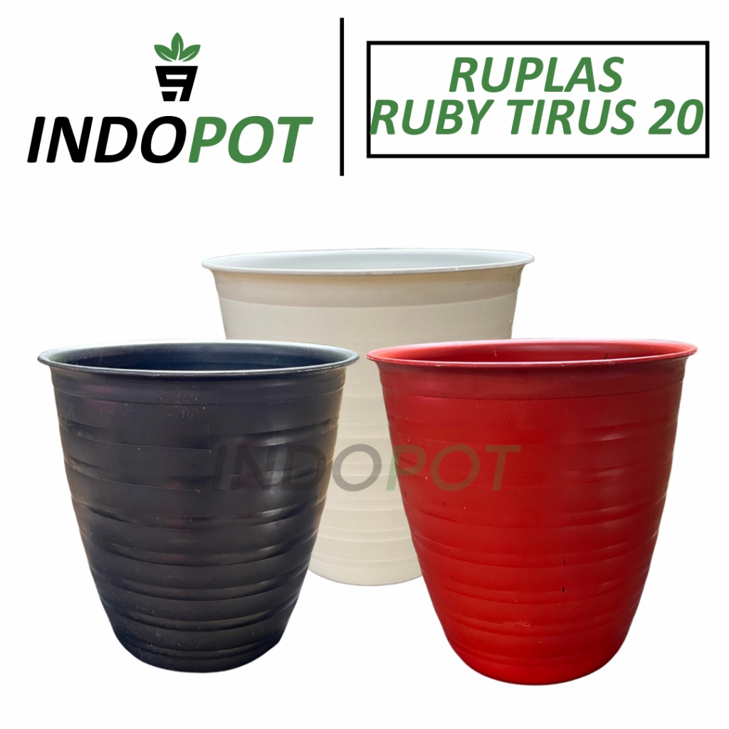 Jual Pot Bunga Plastik Tanaman Air Murah Pot tinggi TIRUS RUPLAS 20 ...