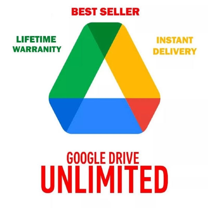 Jual Google Drive unlimited storage Lifetime Bergaransi | Shopee Indonesia