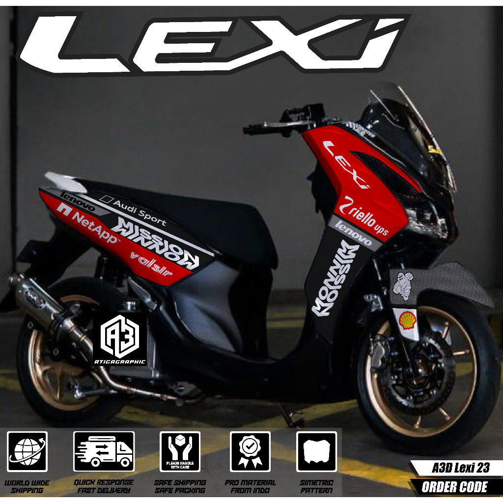 Jual Decal Sticker Lexi Fullbody - Dekal stiker yamaha lexi terbaru ...