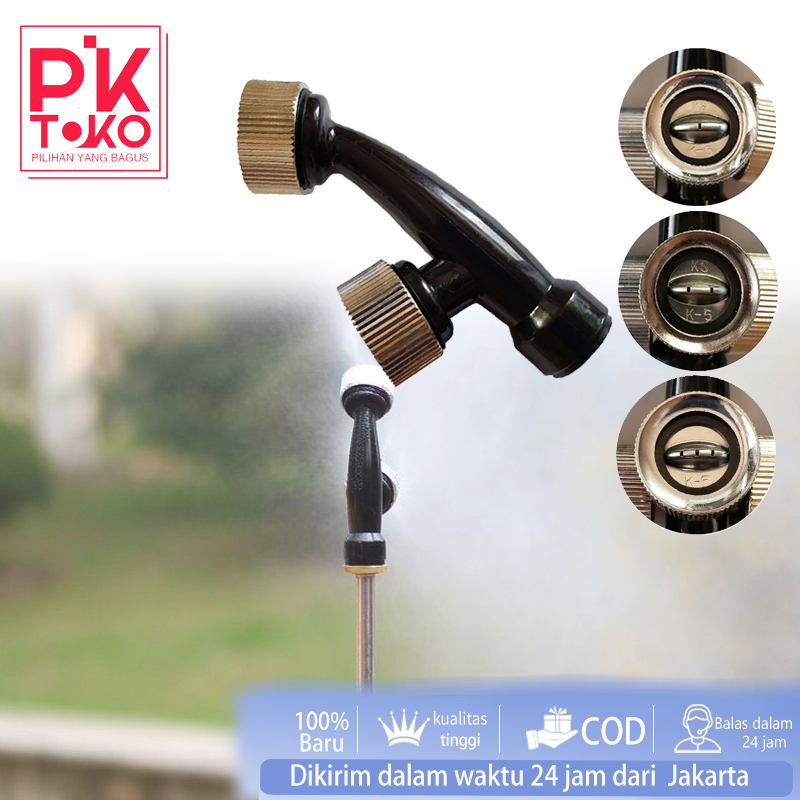 Jual Kepala Semprotan Kabut Double Nozel Dengan Nozle Penyesuaian Kabut ...