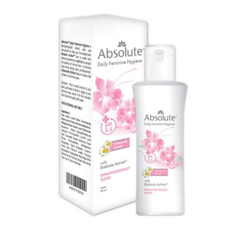 Jual Absolute Daily Feminine Hygiene (60ml) | Shopee Indonesia